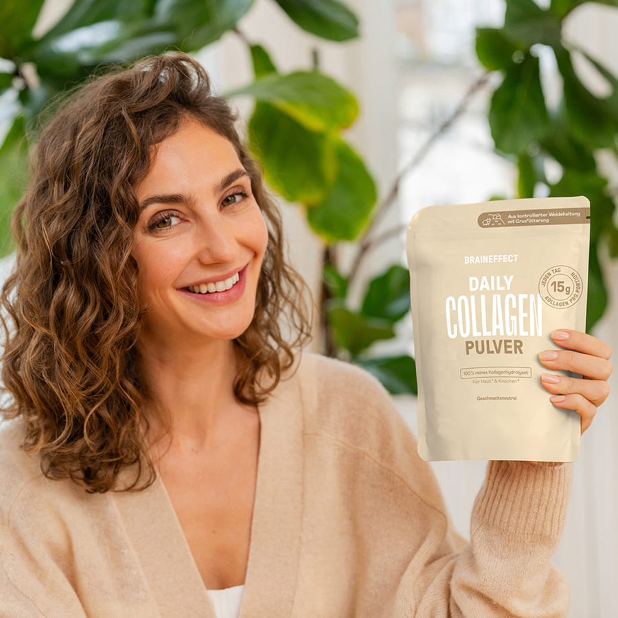 Daily Collagen | 15 g reines Kollagenhydrolysat | BRAINEFFECT